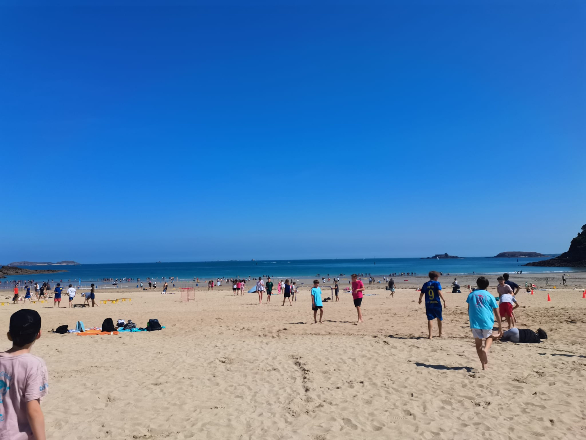 Beach à Dinard - Collège Théophile Briant